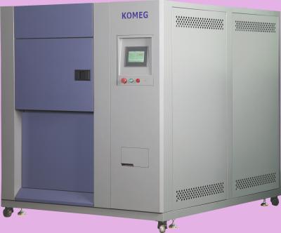 China Environmental Interior Stainless Steel Plate Thermal Shock Chamber Two Zone for sale