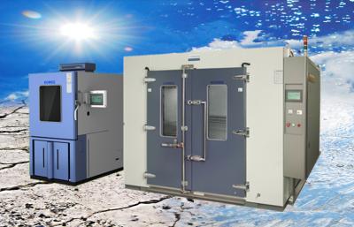 China Larger Volume Electroplated SUS304 Walk-in Climatic Test Chamber / Rooms for sale