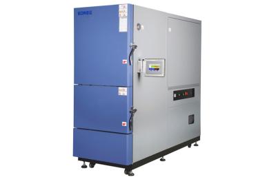 China 125L 2-zone Basket Type Thermal Shock Chamber With LCD Controller Bock Compressor for sale