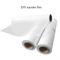 China DTF printing film 42cm*100M glossy Matte White ink printing Film for garment for sale