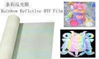 China DTF Transfer Film Roll colorful reflective dtf film for Desktop DTF Printing Materials for sale