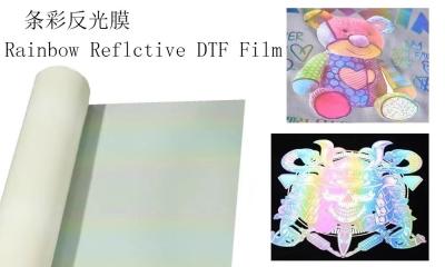 China DTF Transfer Film Roll colorful reflective dtf film for Desktop DTF Printing Materials for sale