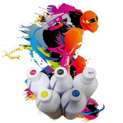China 1000ML DTF Printer White Ink Heat Transfer Pigment Ink For Epson I3200 XP600 8550 8500 for sale