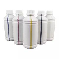 China CMYK & White DTF Ink Textile Pigment T Shirt Printing Ink On Garment Fabric for sale