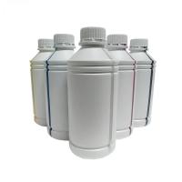 China CMYKW 5 Colors Water Based DTF Pigment Ink 1000ML For XP600 I1600 I3200 Printer for sale