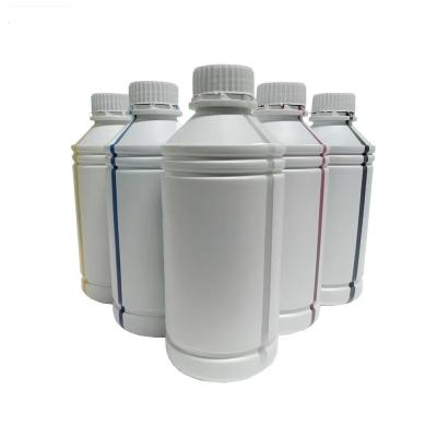 China CMYKW 5 Colors Water Based DTF Pigment Ink 1000ML For XP600 I1600 I3200 Printer for sale