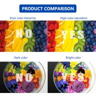 China 1000ml CMYKW DTF Printing Ink White DTF Printing Materials High Speed Printing for sale