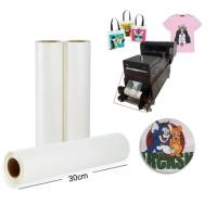 China Find the Perfect matte DTF Printing Materials 30cm 60cm Dtf Transfer Pet Film Roll Paper Single Film Roll Dtf Pet Film for sale