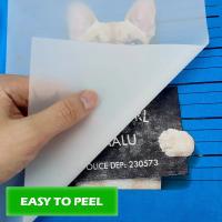 China 75mic DTF Film Roll Double Side Matte 60cm 30cm 33cm PET Heat Transfer Film for sale