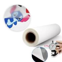 China Hot Peel Transparent 60 cm Matt Double Sided Inkjet White A3 Pet Dtf Heat Transfer Film Roll For Clothes for sale