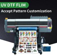 China Polymer Cold Transfer Printing Film A And B Film UV DTF PET Sticker Film Roll 30cm for sale