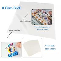 China Vinyl Cold Release UV Ab Dtf Film 30cm No Heating No Shaking Dtf Pet A B Transfer Film for sale