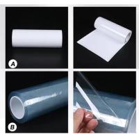 China 50/100 Meter Roll UV Dtf A B Film With Adhesive Making UV Transfer Sticker Digital Printing for sale