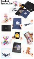 China 50/100 Meter Roll UV Dtf A B Film With Adhesive Making UV Transfer Sticker Digital Printing for sale