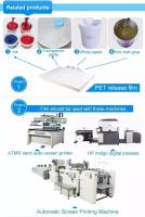 China 48*64cm Water Based Ink PET Offset Printing Film Chemical Resistance 75mic PET release film for sale