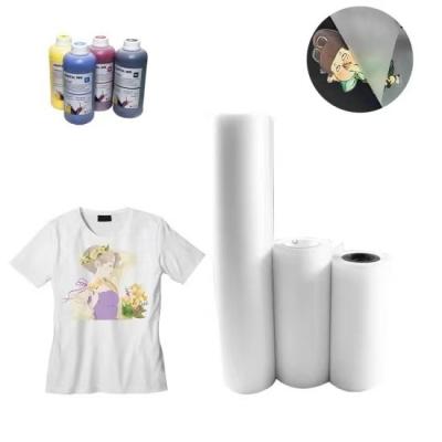China 75mic PET DTF Transfer Film Instant Peel Double Side Matte Dtf Film 60cm for sale