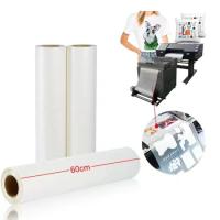 China 30cm*100m Tearing Hot 75mic DTF Transfer Paper with Elasticity for Cold / Hot Peel for sale