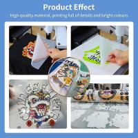 China 33cm*100m 75 Micron Ultra Stretchable DTF transfer film for DTF Digital Printing for sale