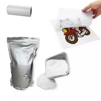 China DTF Powder 130-150 Degree TPU White Black 1kg For DTF Direct Transfer Film Printing for sale