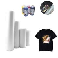 China 75microns Matte Instant Hot Peel  60cm*100m  DTF Printed Roll Film For T-Shirt for sale