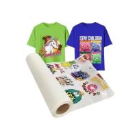 China Double Single Side DTF Pet Film 30CM 33CM 60CM 60CM*100M Roll Heat Transfer 75Micron Hot Cold Peel for sale