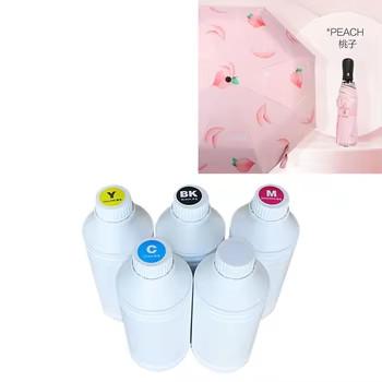 China Direct to Film Printing 5 Lit PET Super Inktank Tank Ink For Epson L1800 DTF PET T-Shirt printer for sale