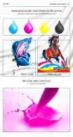 China 1000ml cmykw Led-UV Ink for Digital Printing inkjet printer i3200 xp600  printhead for sale