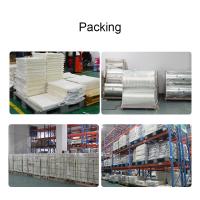 China Water based Ink glossy 75mic PET Cold / Hot Peeling Offset Printing Film for sale