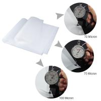 China 48*64cm Silicone PET Film For Offset / Screen Printing 75mic Matte Polyester Film for sale
