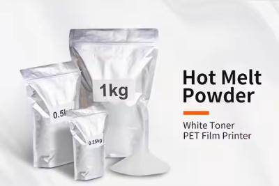 China DTF Hot Melt White Black Soft 25KG Bag TPU Adhesive Gum For DTF Printing for sale