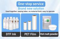 China DTF film Compatible With Most Fabrics White Ink Printing Film for Glossy/Matte Finish for sale