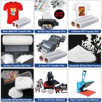 China 220V / 110V A3 DTF Printer PET Film Printing Machine For T Shirt Transfer for sale