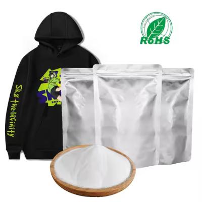 China 1kg 80um white/black TPU DTF Hot Melt Powder for Heat Transfer T-shirt Printing for sale