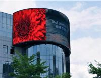 China P6 Outdoor LED Display Screen SMD3535 192x192mm Module 6000-7000cd/m² Brightness IP65 Rated for sale