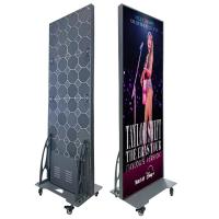 China High Brightness Indoor LED Poster Display - 640x1920mm Cabinet Size with 1920-3840Hz Refresh Rate for sale