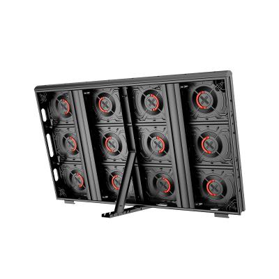 China Outdoor Stadium Perimeter LED Display Board P6 P10 - 1600×900mm Adjustable Bracket Sports Advertising Screen for sale