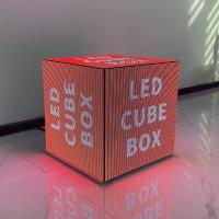 China Magic Cube P2.5 Full Color 3D LED Display - 320×320×320mm Cabinet, WiFi Control, 81,920 Pixels for sale