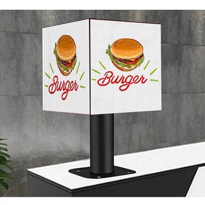 China Magic Cube IP31 Commercial LED Display with Iron Cabinet, 120W/H Power, 100,000 Hour Lifespan for sale