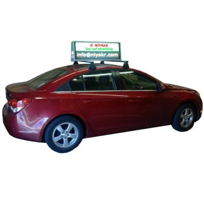 China Full Color Outdoor Car Top LED Display P2.5 IP65 100000H Lifespan Custom Size for sale