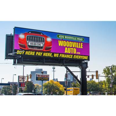 China IP65 Outdoor LED Display Screen 10000Dots/m2 3-in-1 SMD Pixel 320x160mm for sale