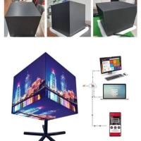 China P2.5 Magic Cube LED Display 320×320×320mm 81,920 Pixels 600-800 Nits for Indoor Advertising for sale