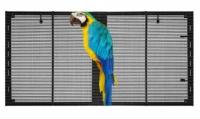 China Full Color Transparent LED Display 3m×2m with 2K-4K Resolution and 500W/sqm Power Consumption for sale