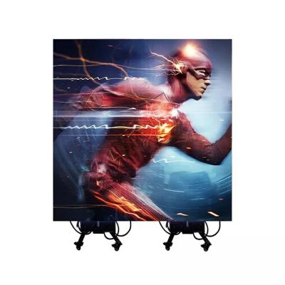 China Commercial Liftable Foldable Portable LED Video Wall Panels P3.9-P10.4 15mm Thick 4000-16000cd/m² Brightness for sale