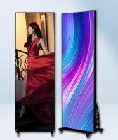 China HD Indoor Poster LED Display with 1920-3840Hz Refresh Rate and 640×1920mm Cabinet Size for sale