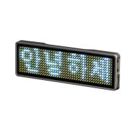 China 93×30×6mm Wireless LED Name Badge with 12×48 Pixel Display and 7-10 Hour Battery Life for sale