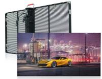 China 4K Transparent LED Display with 500W/sqm Max Power and 125W/㎡ Average Consumption for Indoor Commercial Use for sale