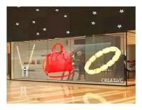 China 4K Transparent LED Display with 500W/sqm Max Power and 125W/㎡ Average Consumption for Indoor Commercial Use for sale