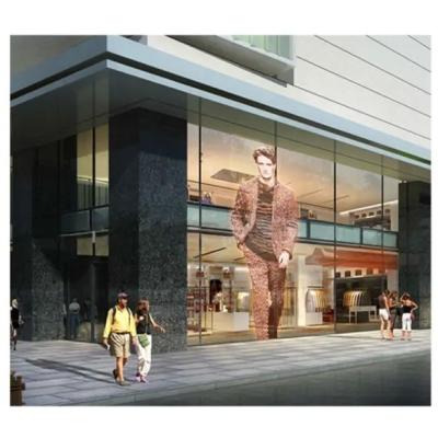 China Maxcolor P3.9-7.8 Transparent LED Display 1000x1000mm Full Color 2K-4K Resolution Indoor Advertising Screen for sale