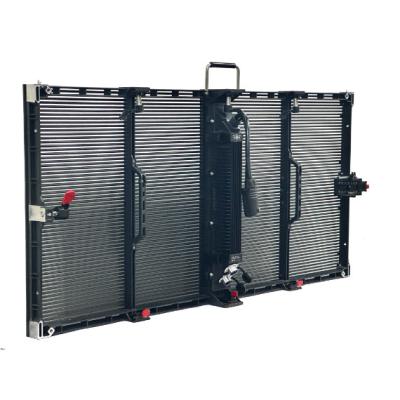 China P3.91 Transparent LED Display 1000x500mm Aluminum Cabinet with 4500nits Brightness for Indoor Window Applications for sale