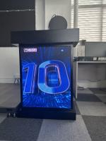 China 3840Hz Refresh Rate Indoor LED Display Screen 640x800mm Iron Cabinet Advertising for sale